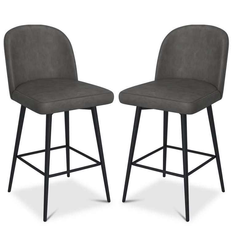 George Oliver Malakeh Swivel Counter & Bar Stool & Reviews | Wayfair
